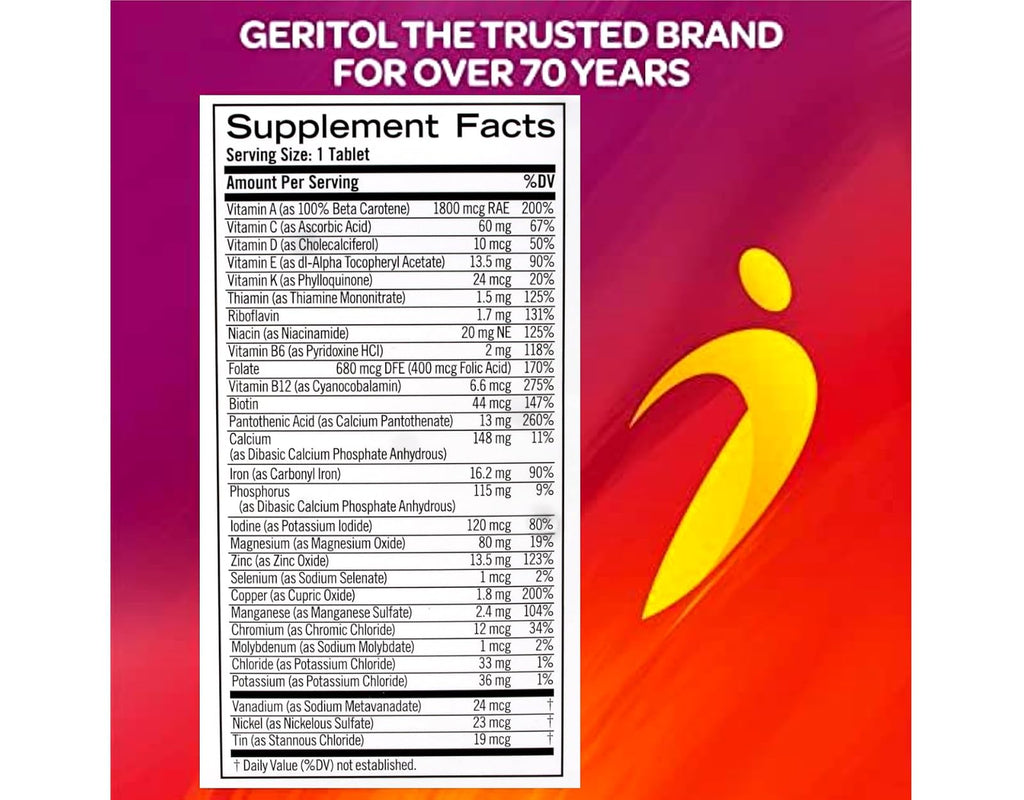 complete multivitamin tablets for men