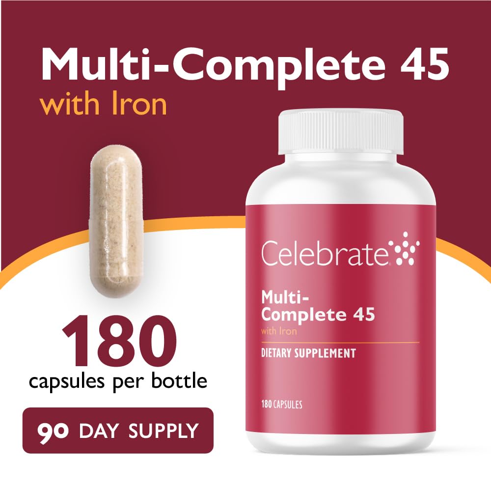 Complete multivitamin with iron tablets