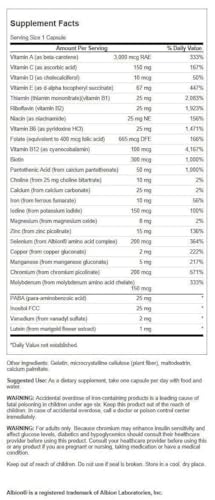 complete multivitamins for daily wellness
