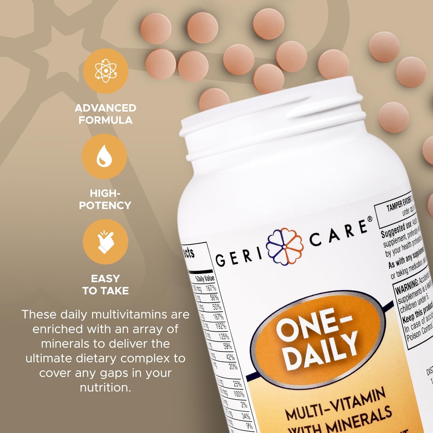 complete multivitamins with essential minerals