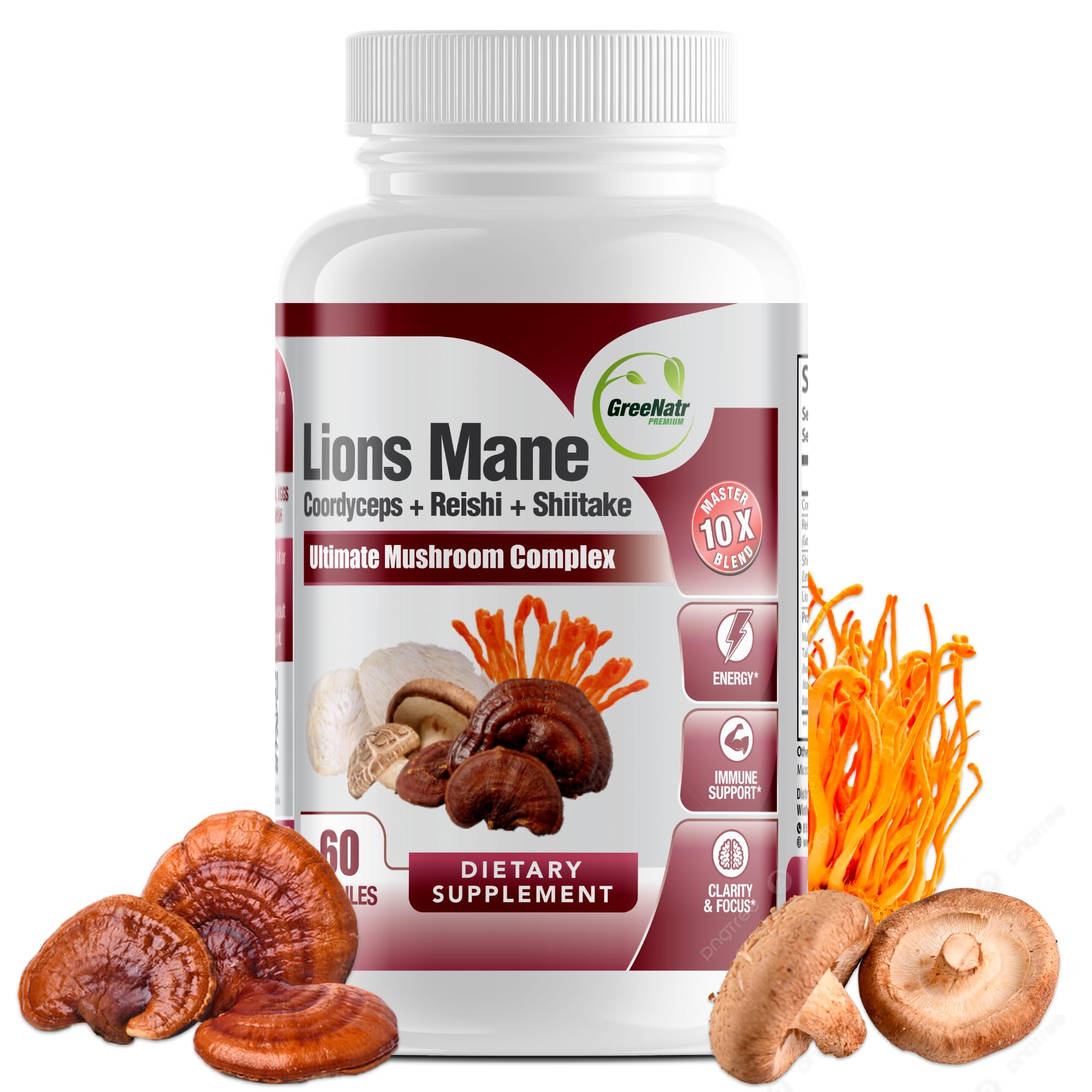 Complete Mushroom Supplement for immune support