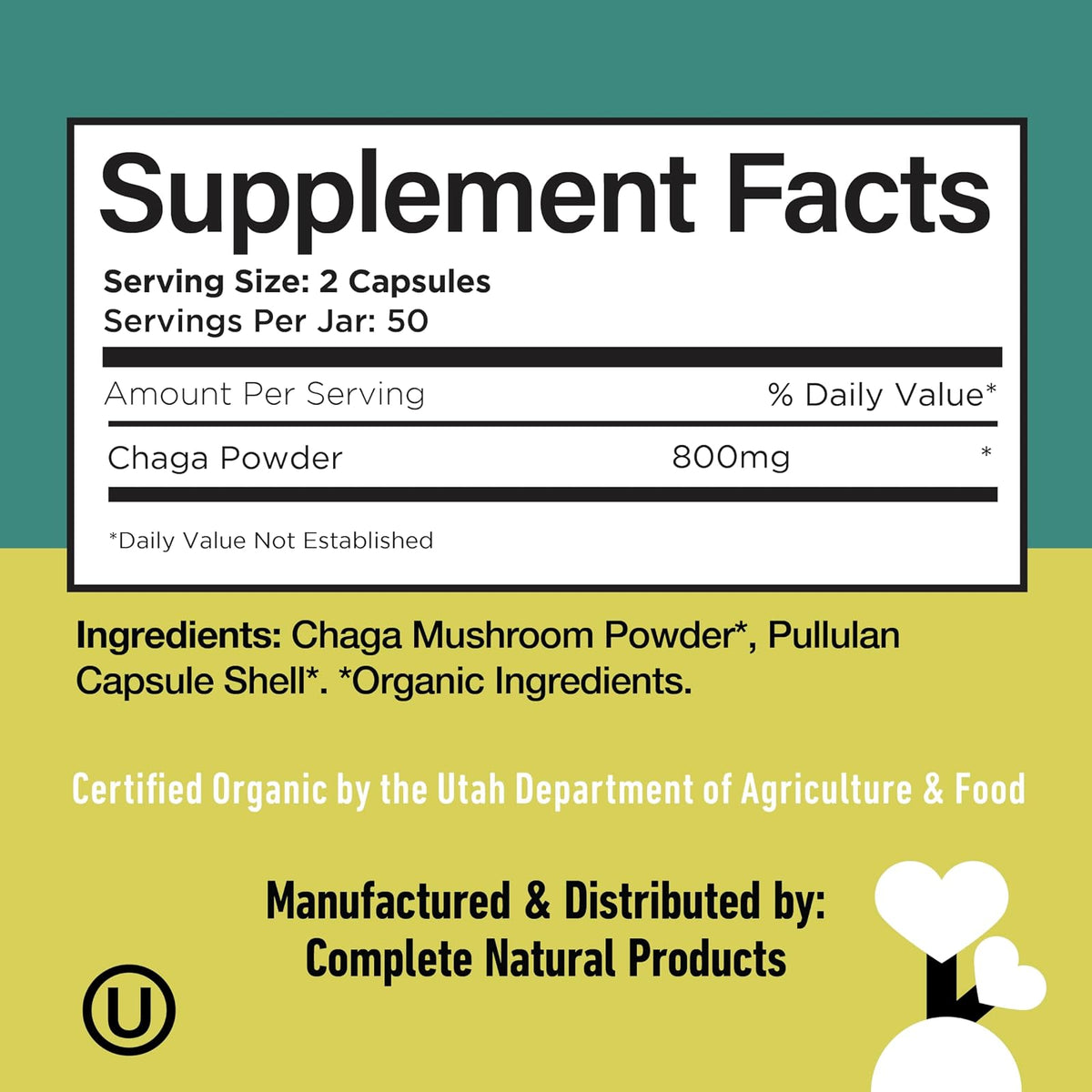 complete natural products chaga mushrooms