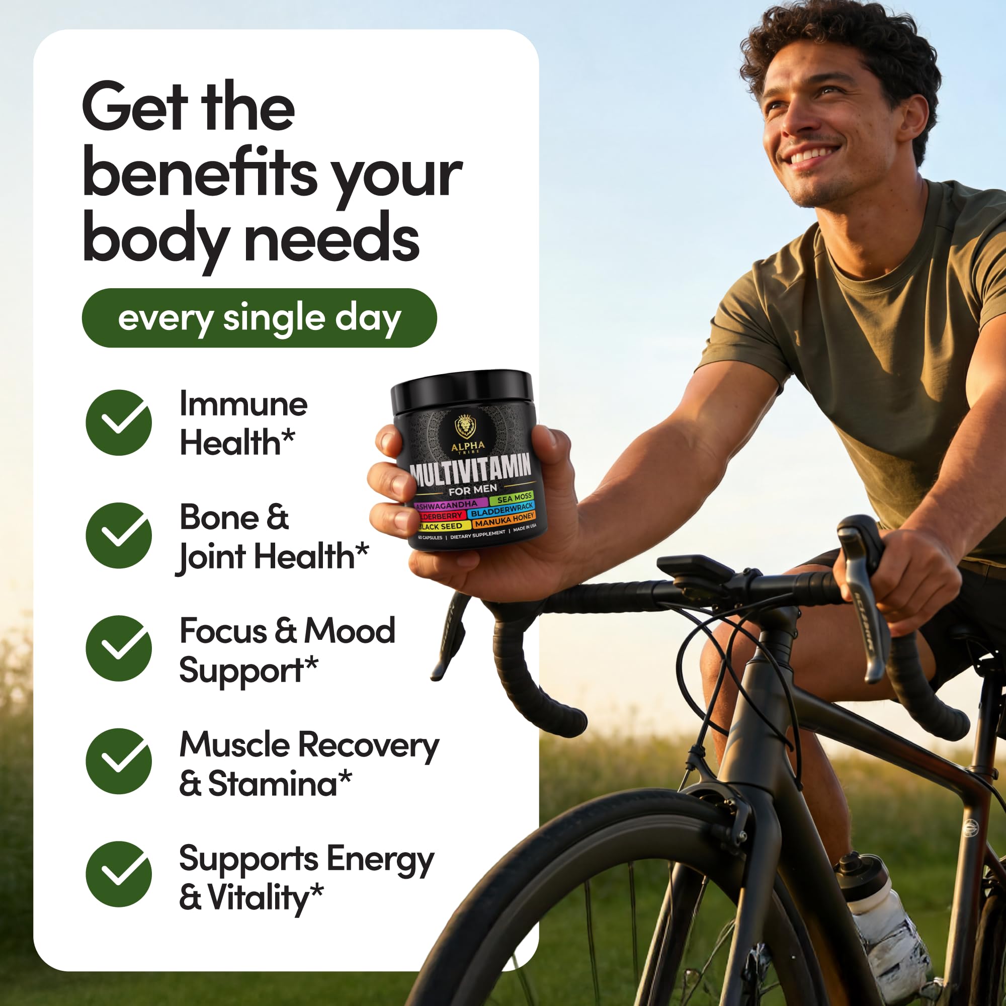 Complete nutrient support for men