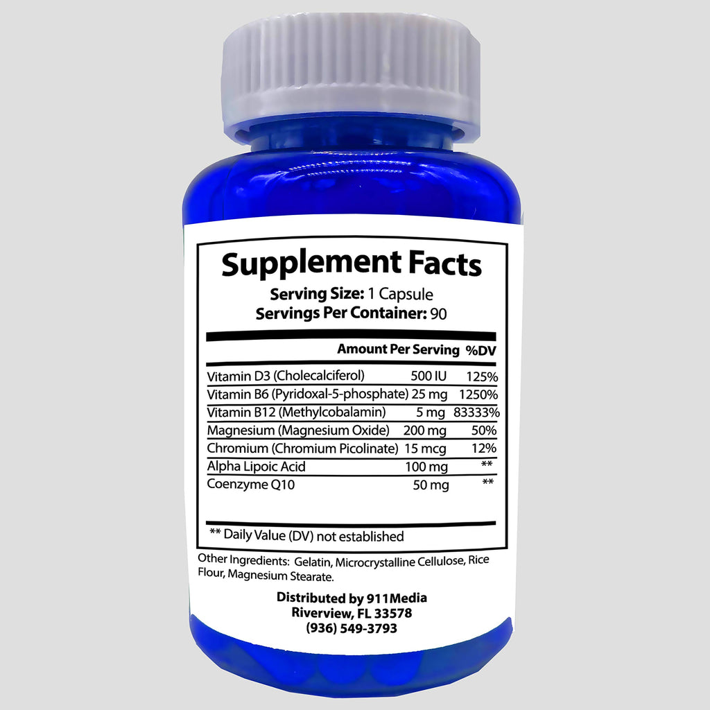 complete nutrition blended vitamin & mineral supplements