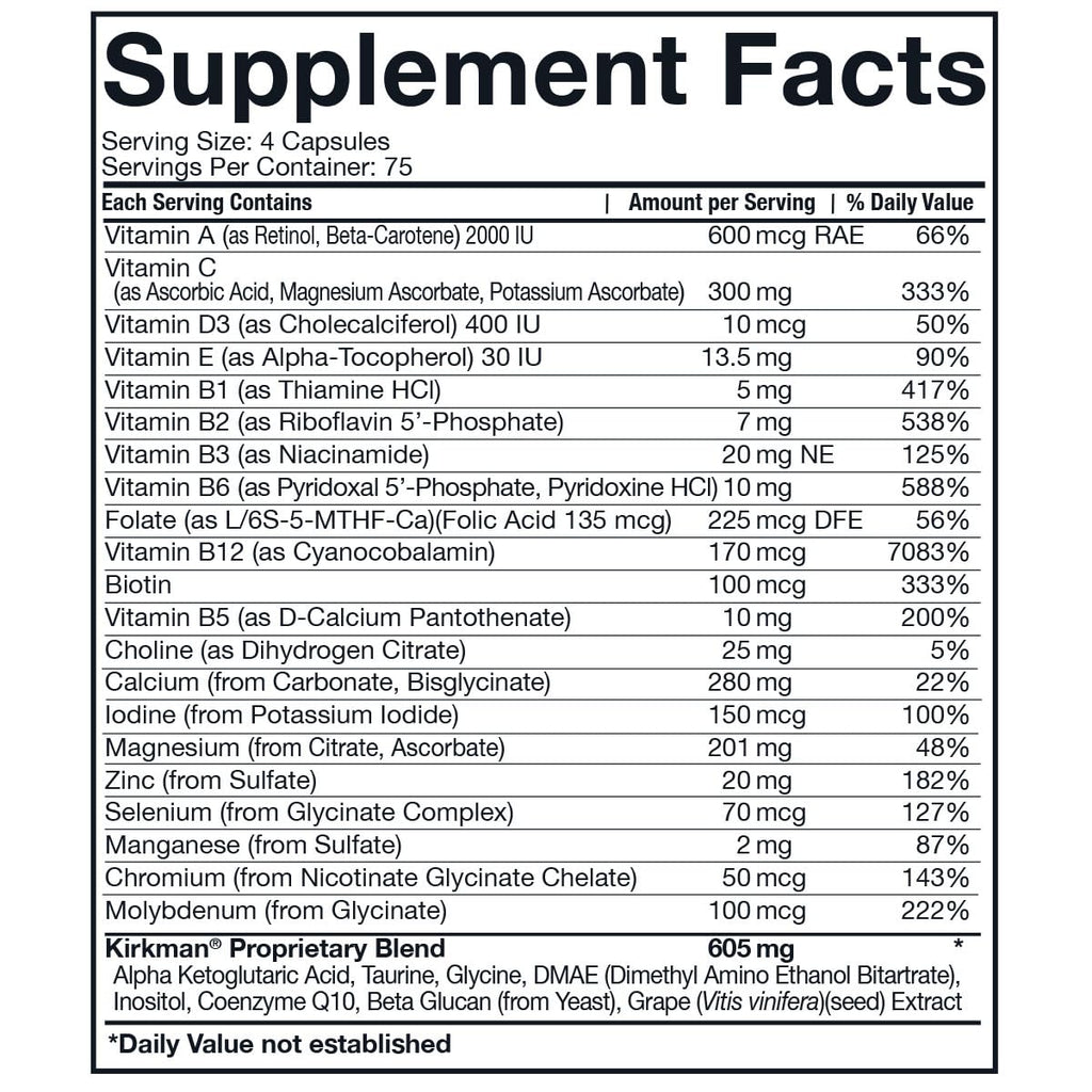 complete nutrition in capsule form
