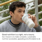 Complete nutrition shake with essential vitamins