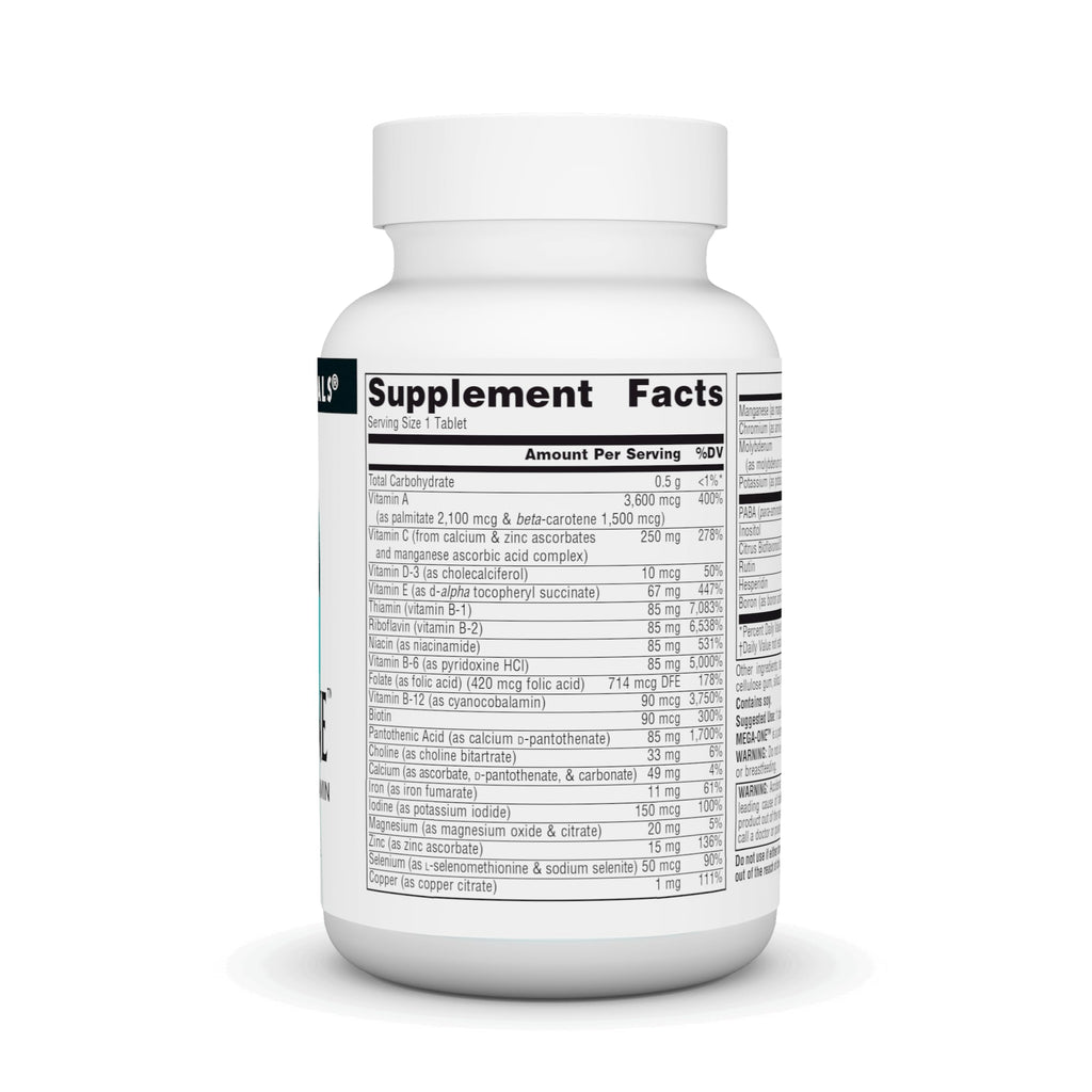 complete nutrition with blended vitamin & mineral supplements