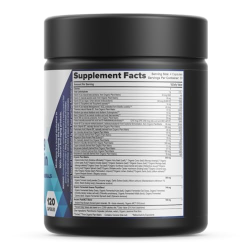 complete nutrition with blended vitamin supplements