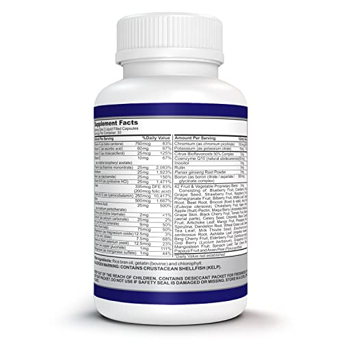 complete nutrition with blended vitamin supplements