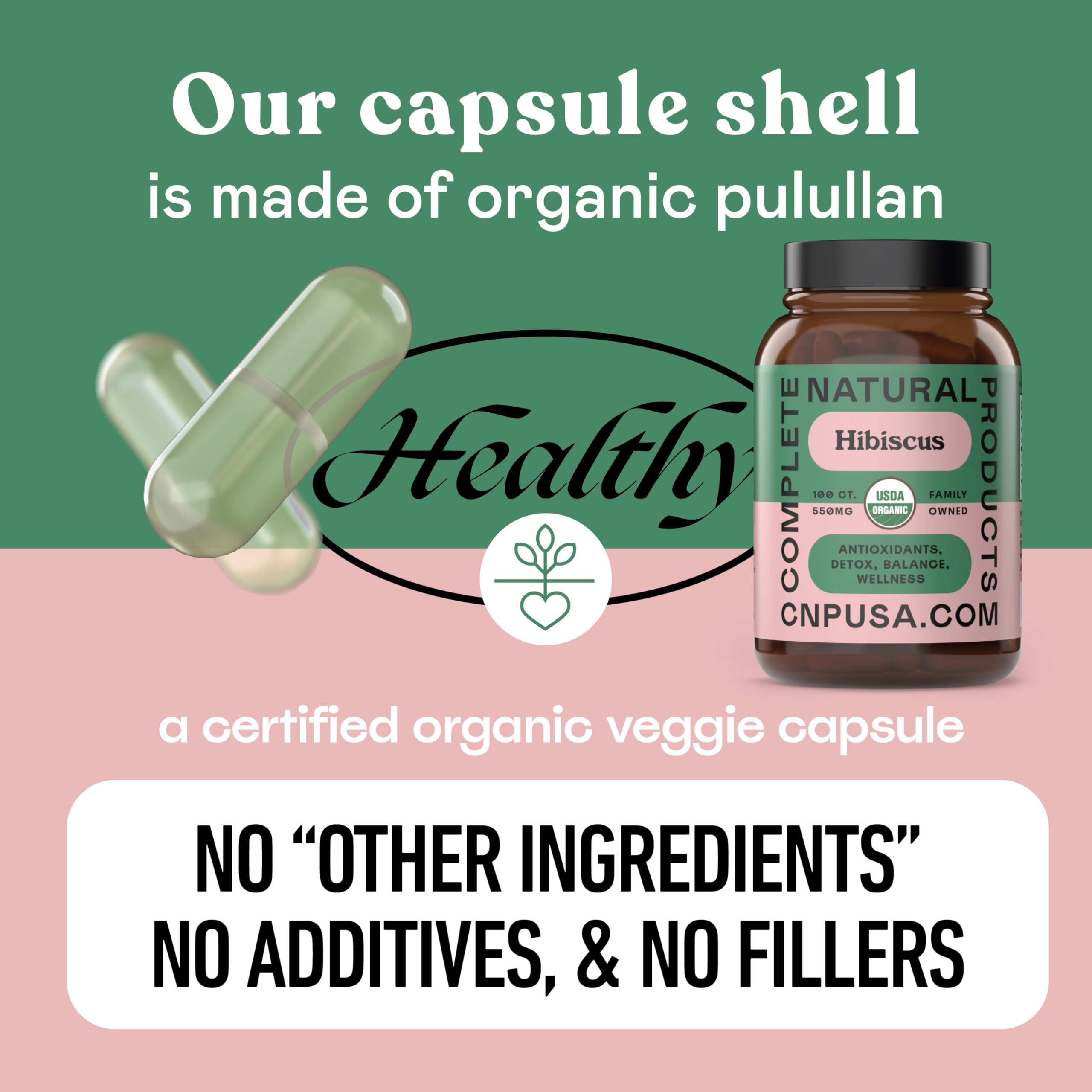 complete nutrition with hibiscus capsules