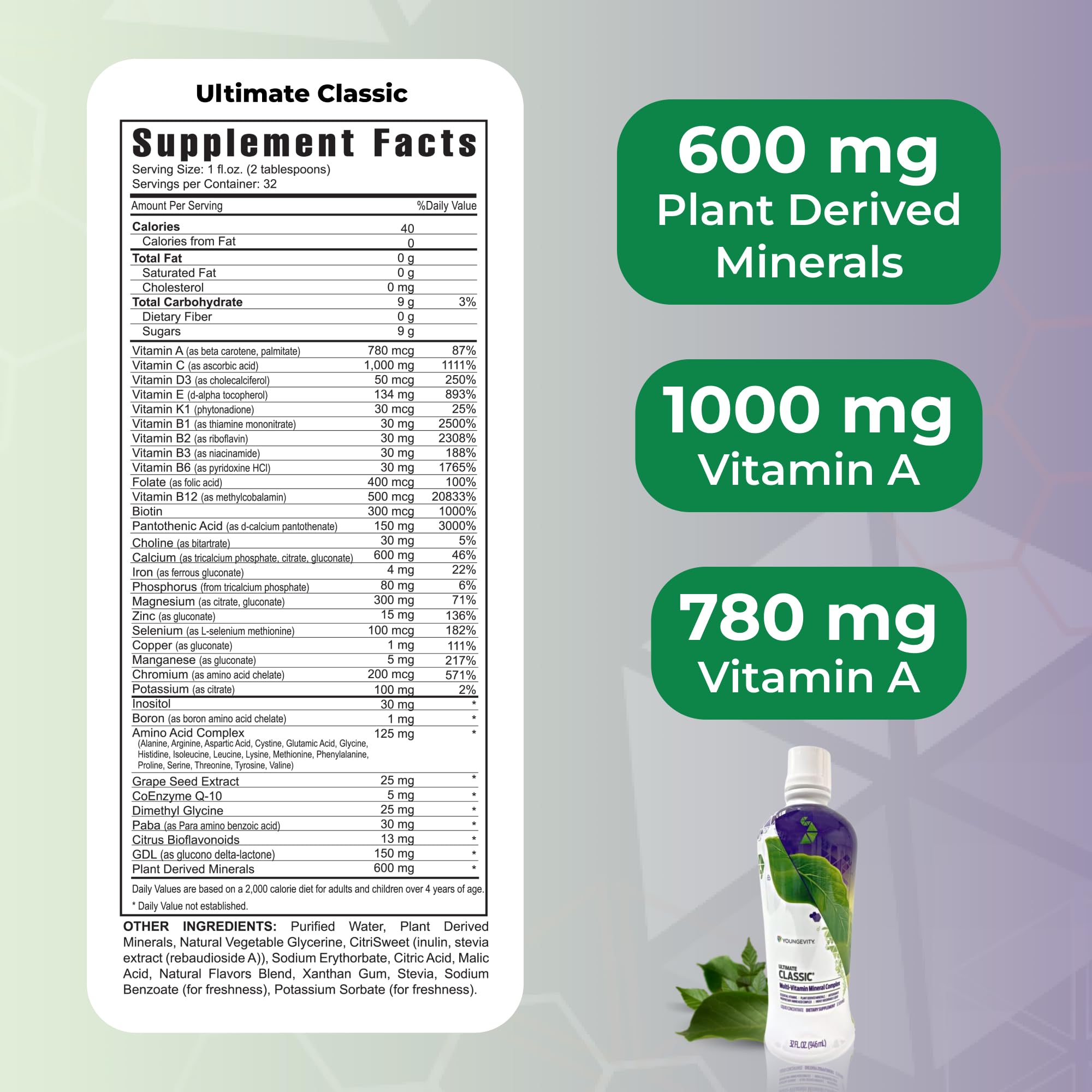 complete nutritional support with Youngevity
