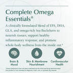 Complete omega fish oil for wellness