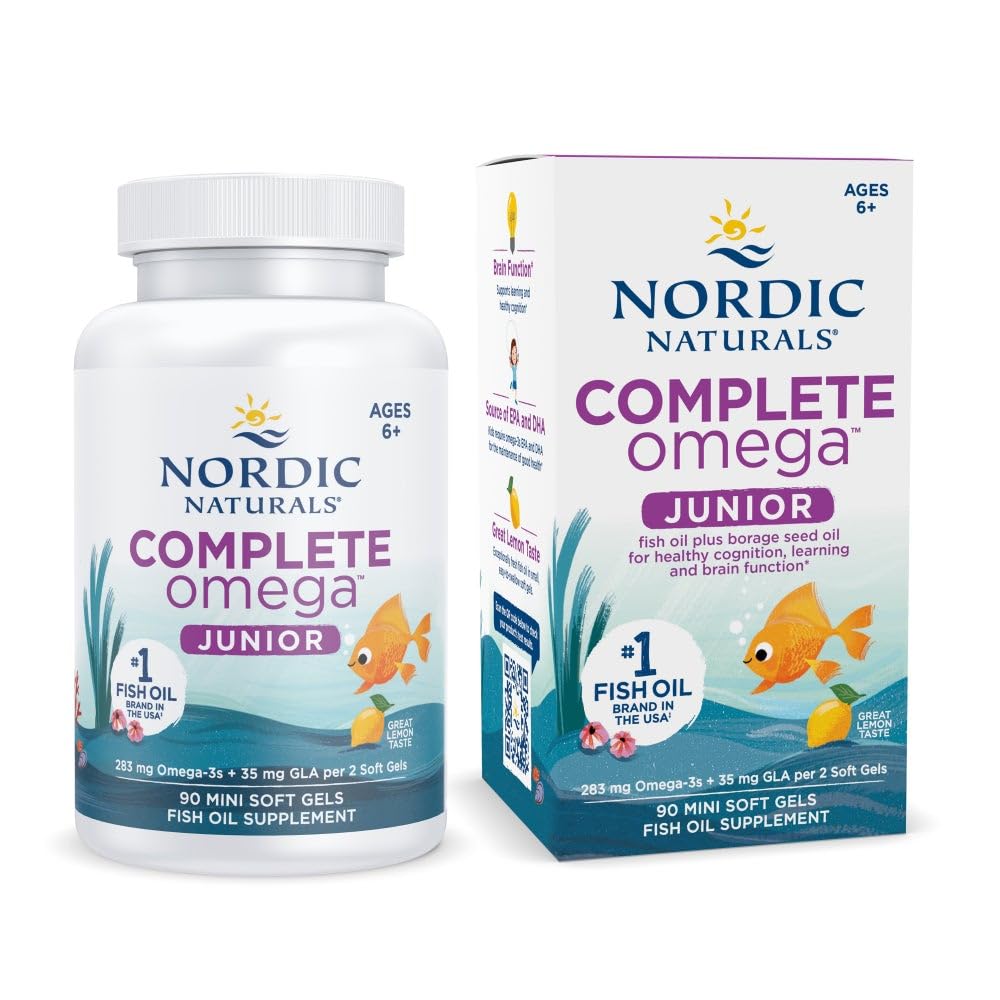 Complete Omega Jr. fish oil for kids