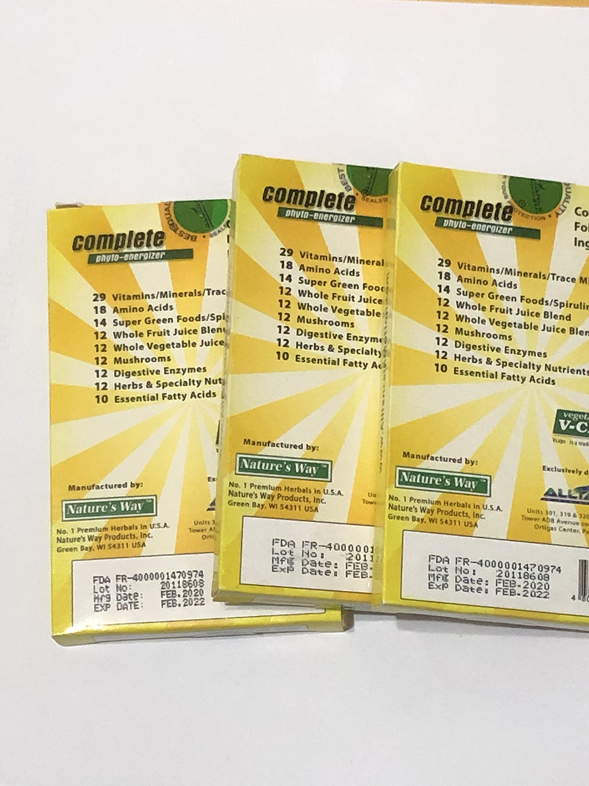 Complete Phyto wellness supplement pack