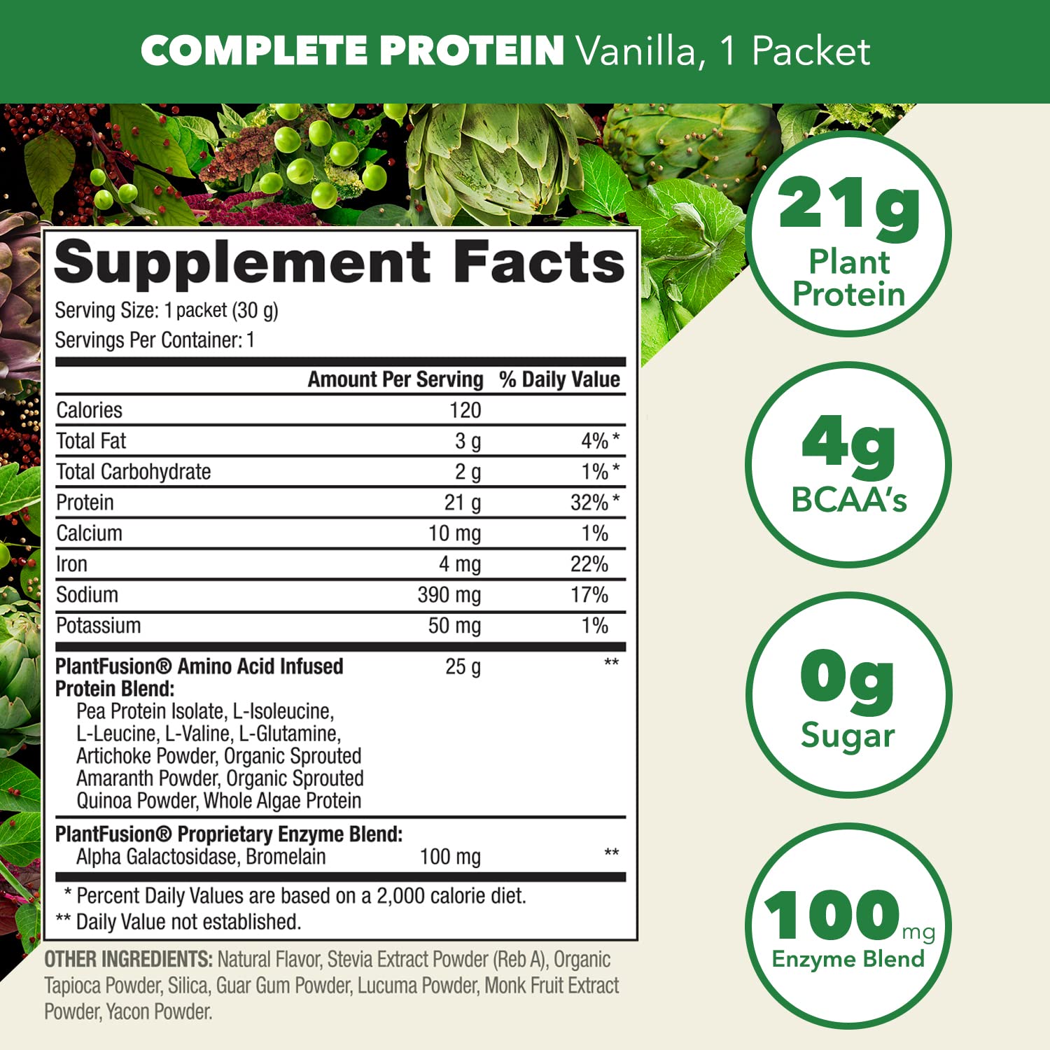 complete plant based protein blend