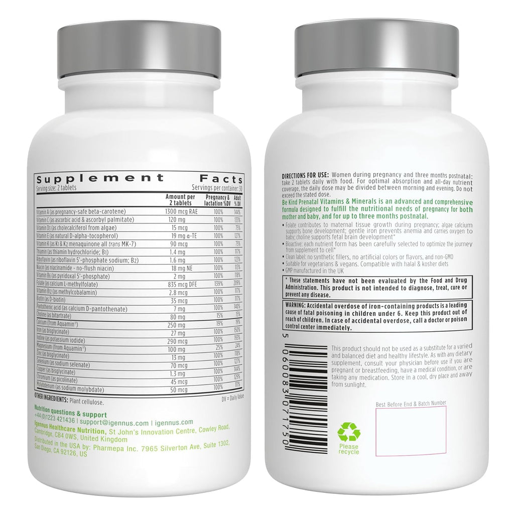 complete prenatal multivitamin for baby