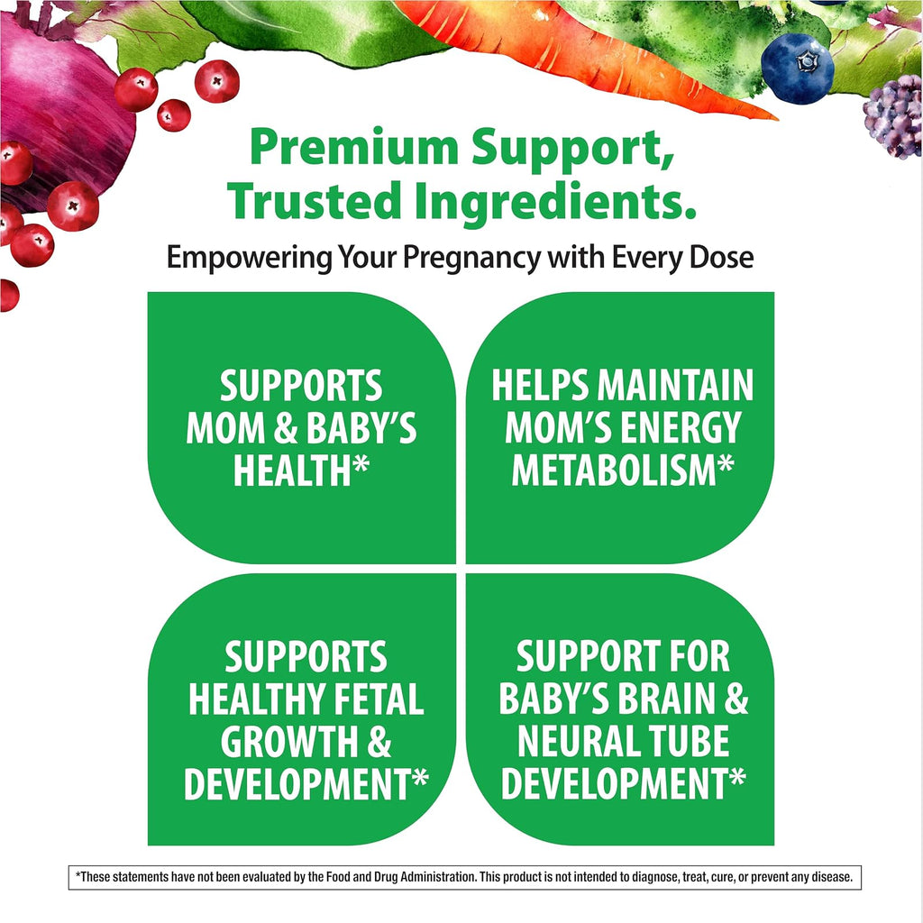 complete prenatal nutrition in one tablet