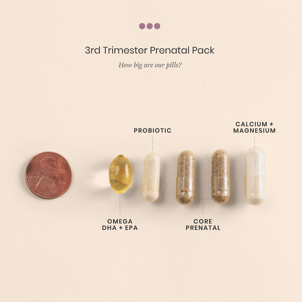 Complete prenatal vitamins for baby development