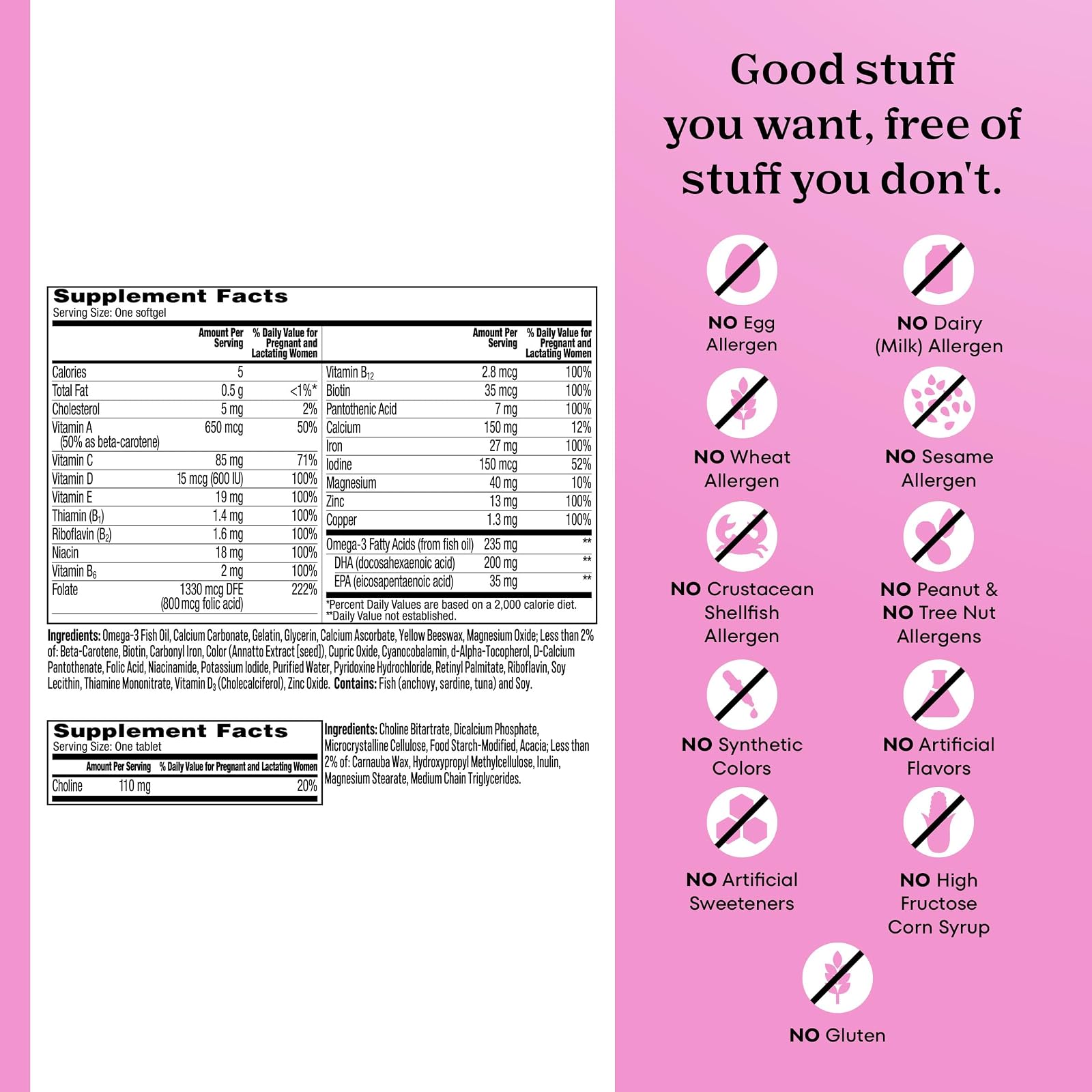 complete prenatal vitamins for expecting moms