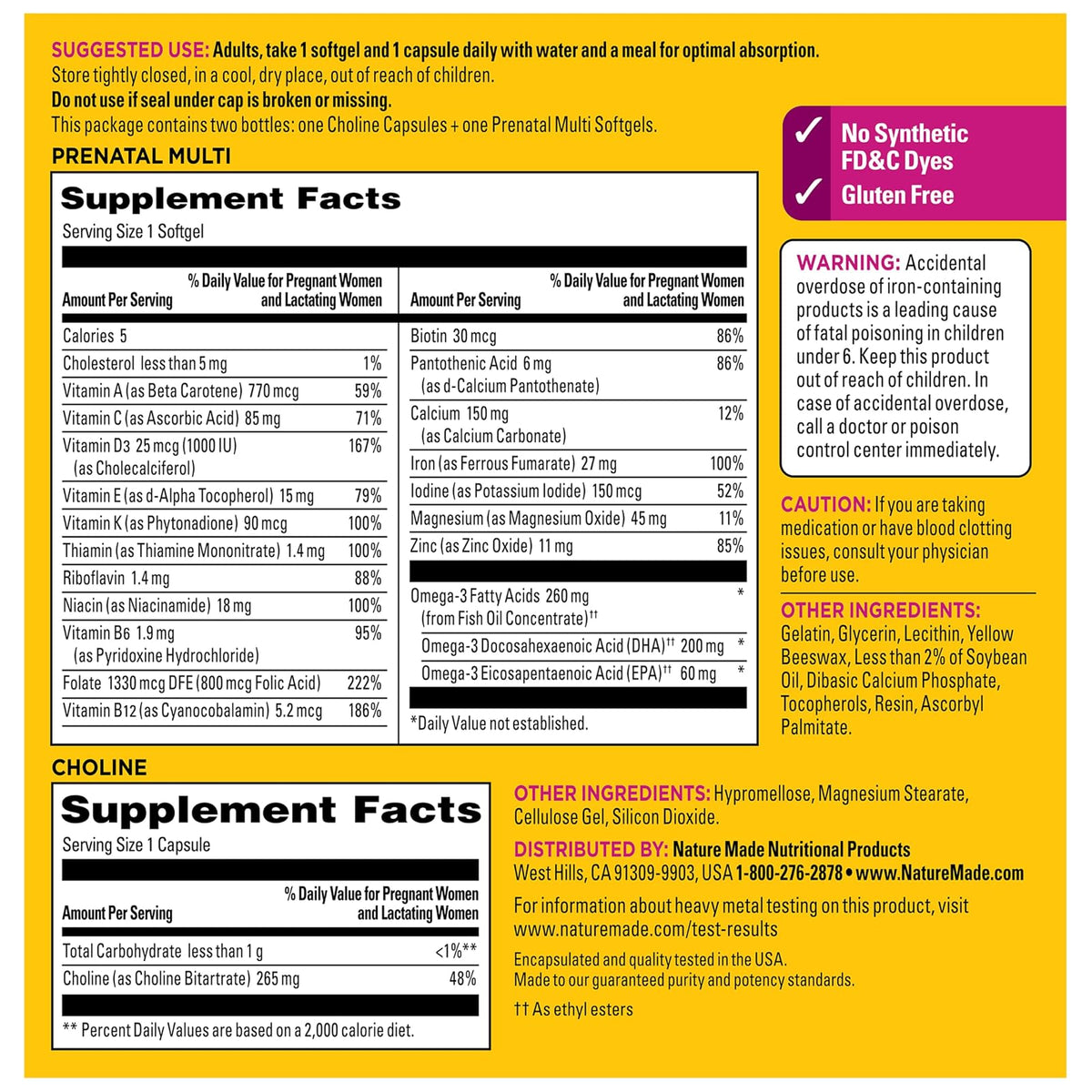 complete prenatal vitamins for expecting mothers