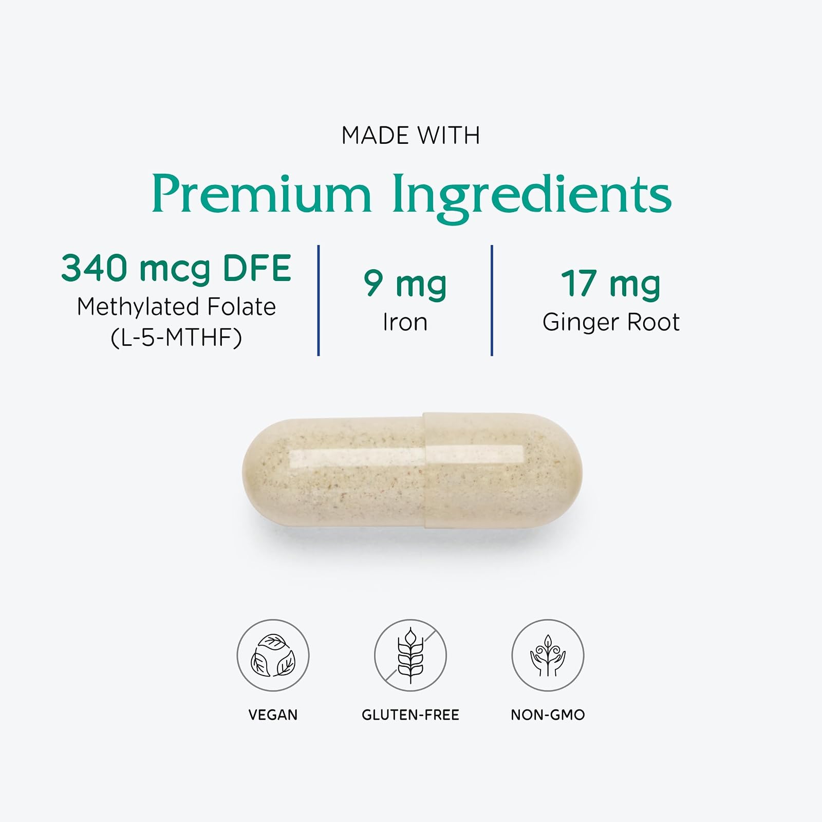 Complete prenatal vitamins for pregnancy