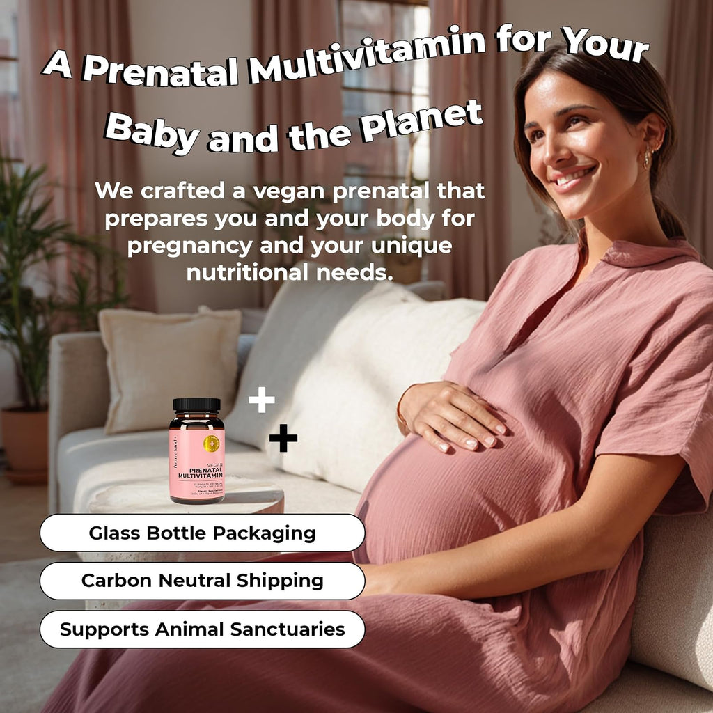 Complete prenatal vitamins with DHA and folate