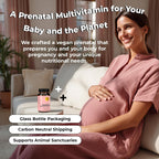 Complete prenatal vitamins with DHA and folate