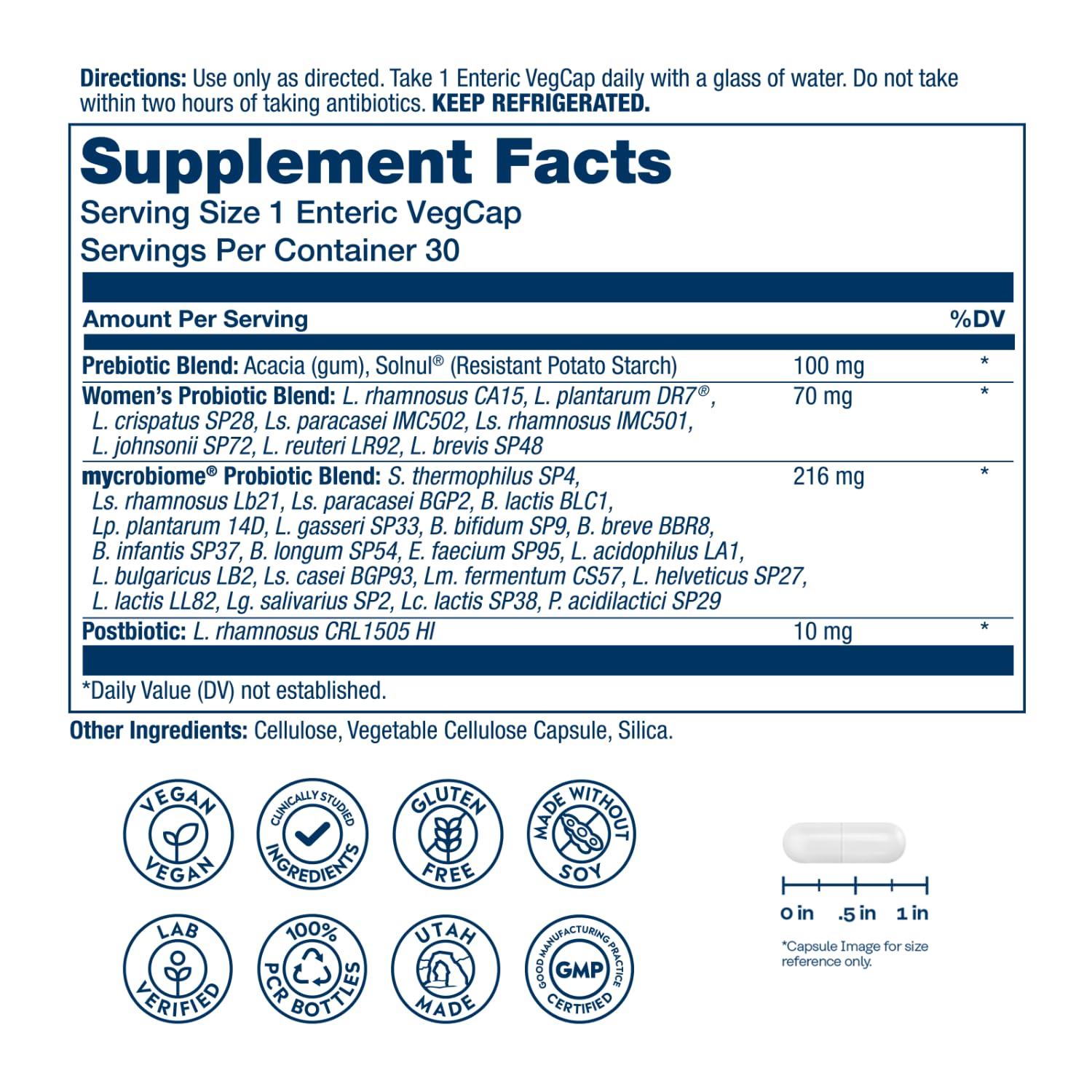 complete probiotic formula for women