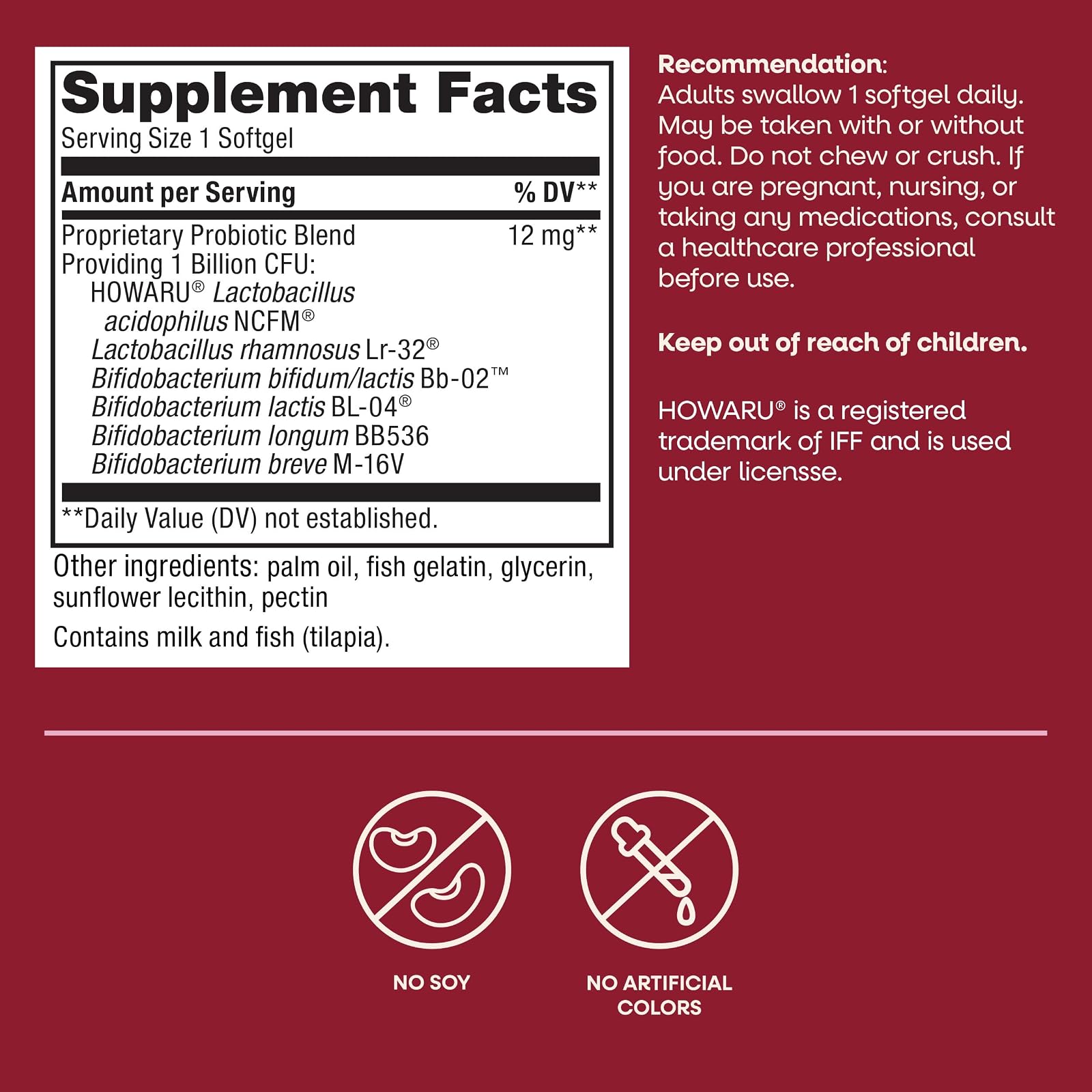 complete probiotic softgels for gut balance