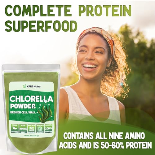 complete protein source chlorella powder