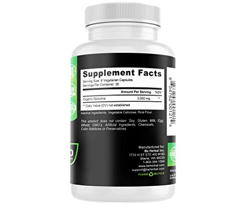 complete superfood spirulina with antioxidants
