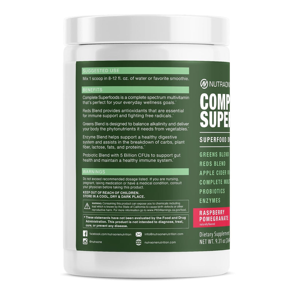 Complete Superfoods kids multivitamin blend