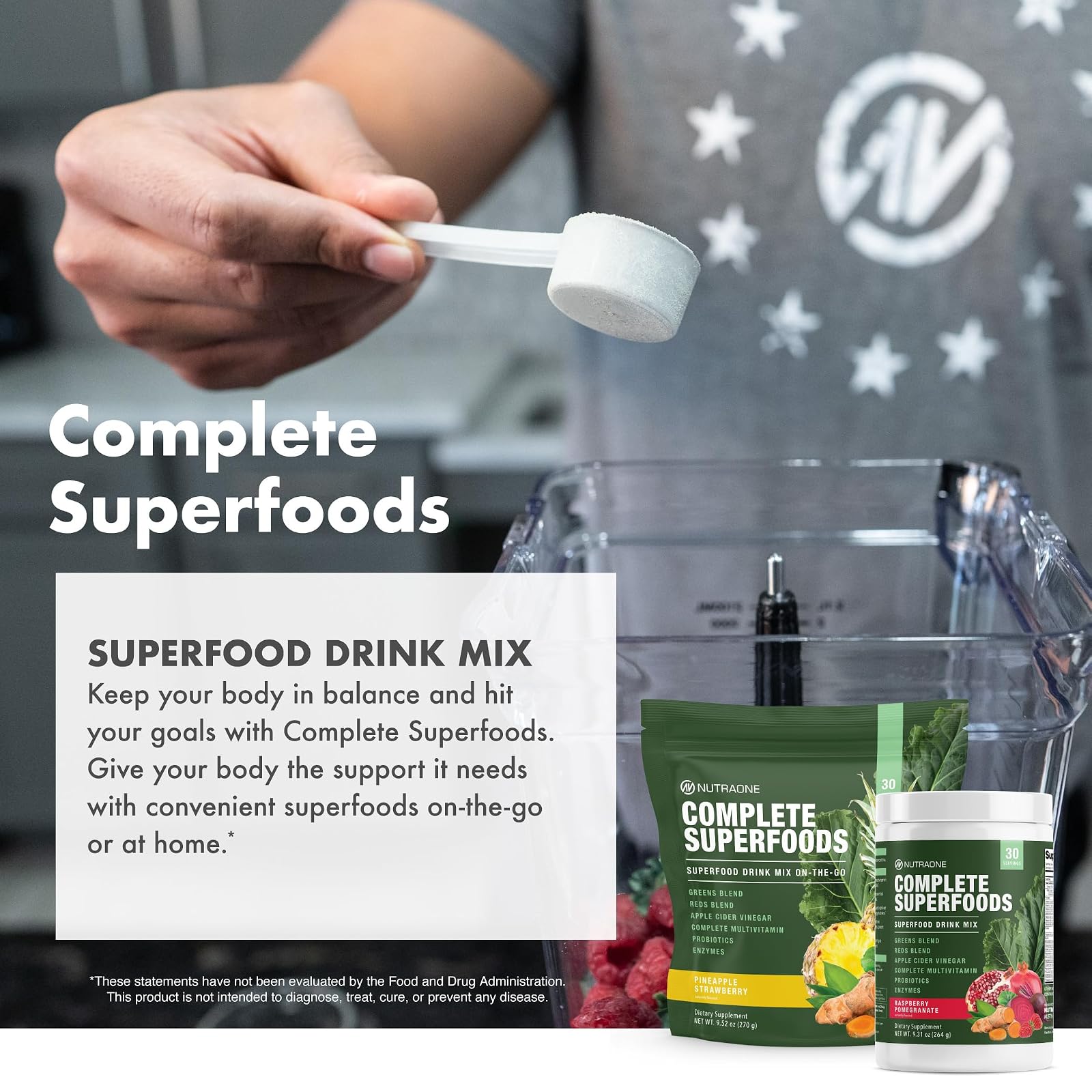 Complete Superfoods multivitamins for daily health