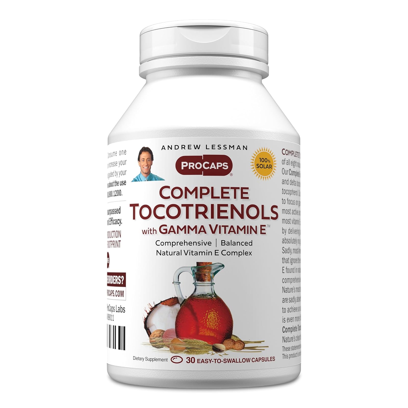 Complete Tocotrienols Gamma Vitamin E benefits