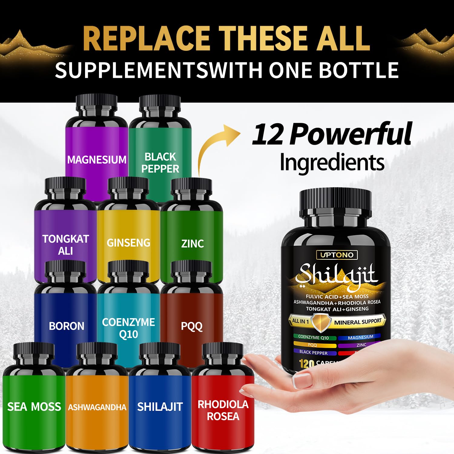 Complete trace minerals for balanced nutrition