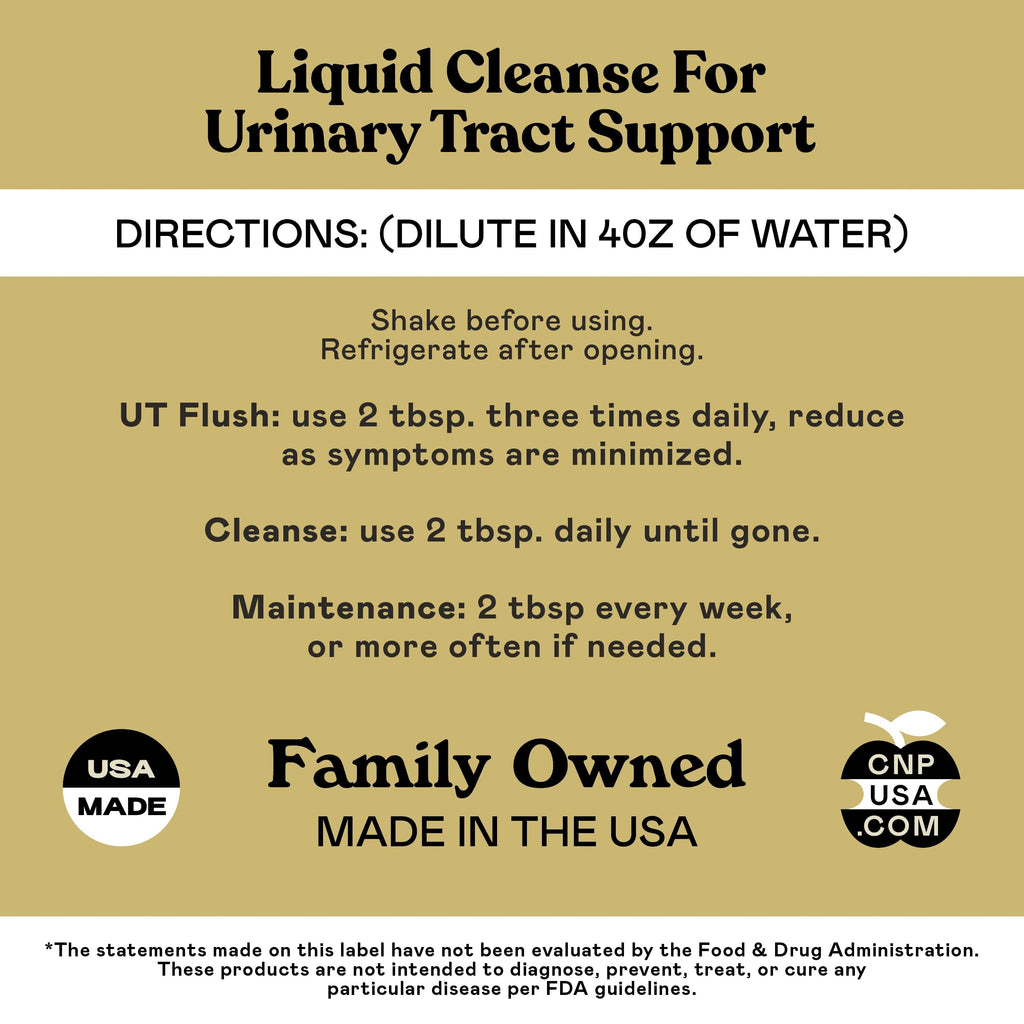 Complete urinary health supplement