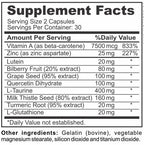 Complete vision support with lutein
