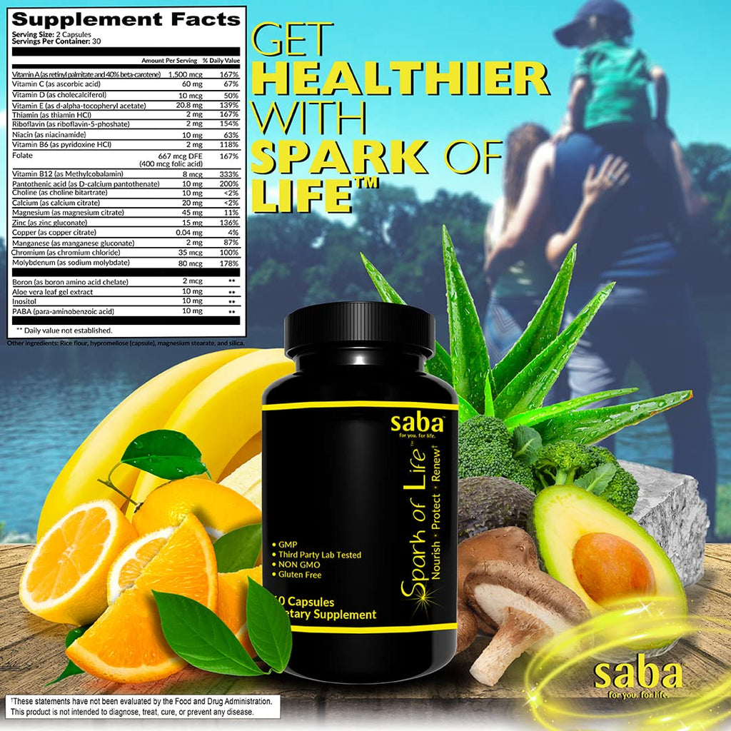 Complete vitamin and mineral blend