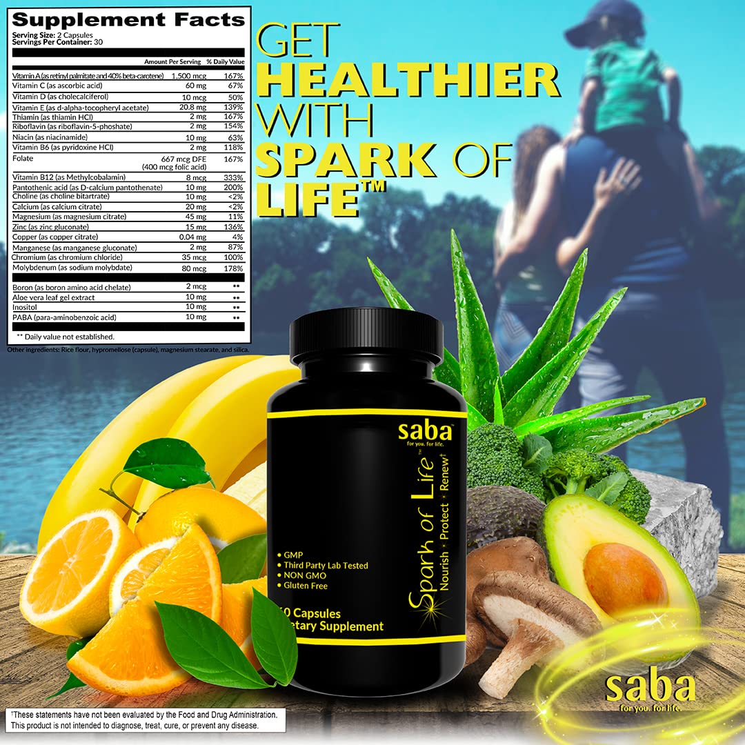 Complete vitamin and mineral blend