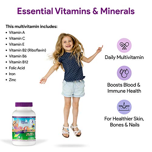 Complete vitamin and mineral support for kids