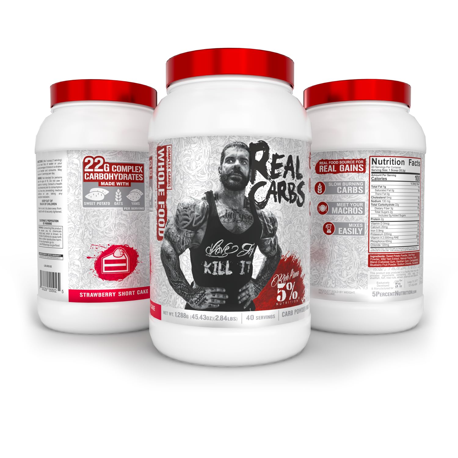 Complex carb powder for workout fuel