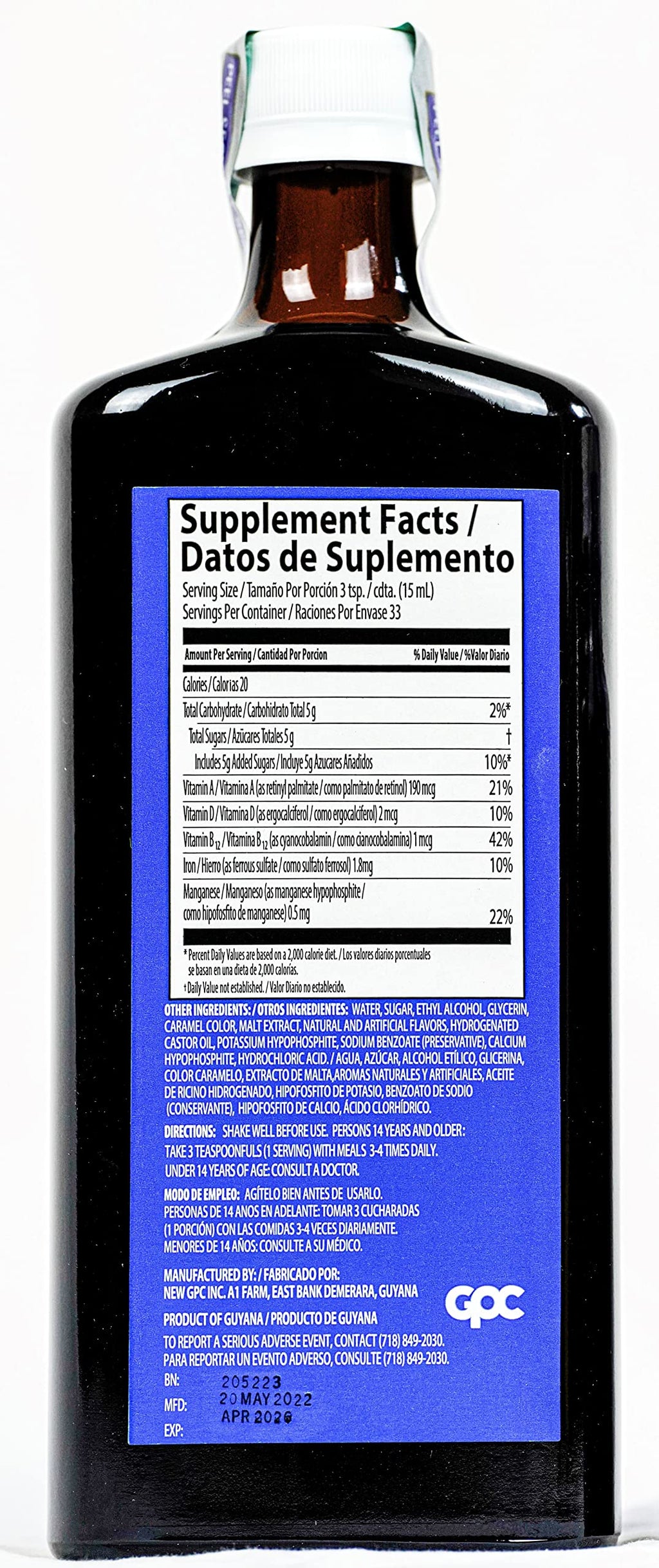 compound iron for daily wellness
