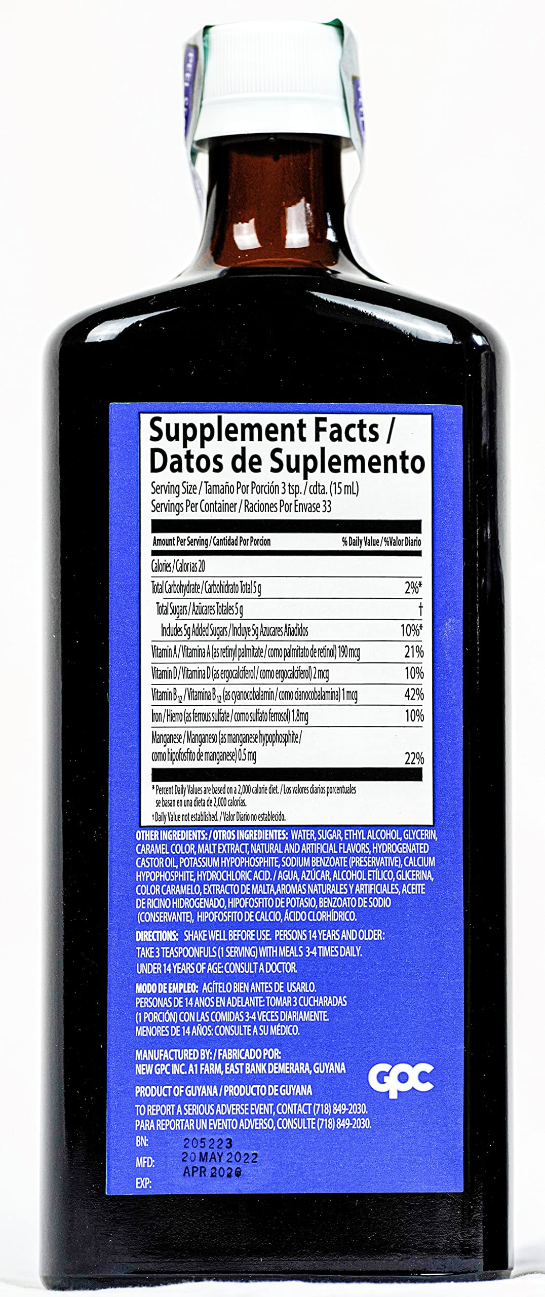 compound iron for daily wellness