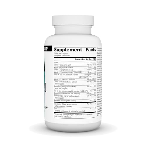 comprehensive bone health formula with minerals