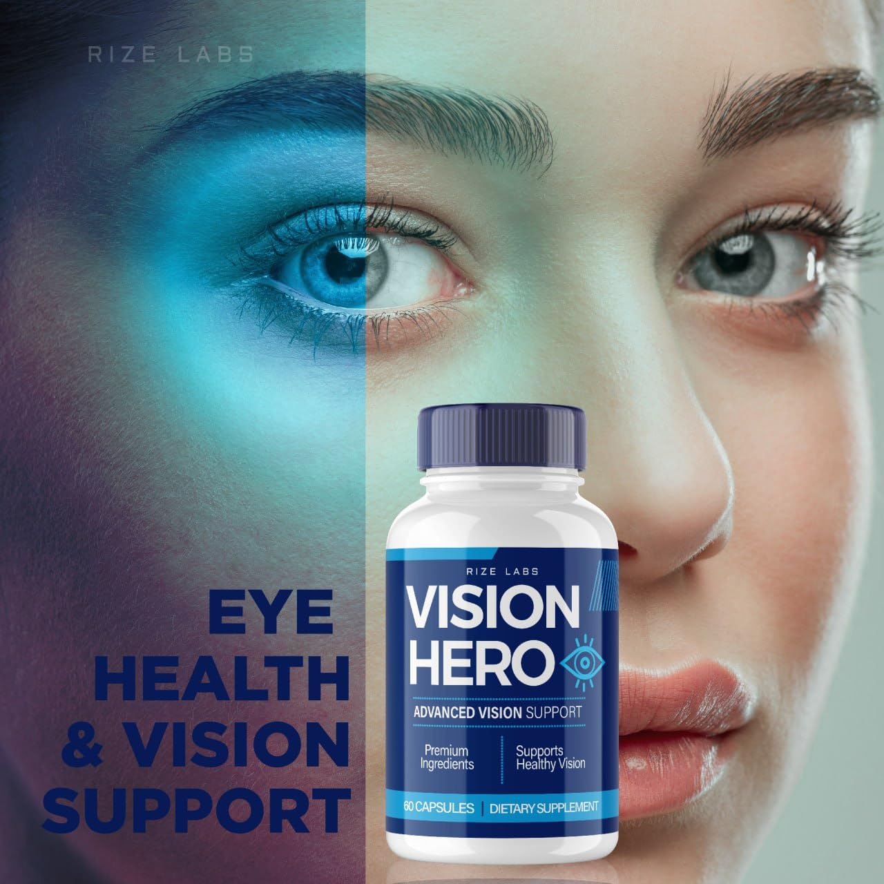 Comprehensive eye care supplement capsules