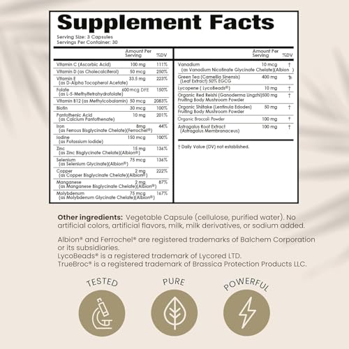 comprehensive health booster capsules