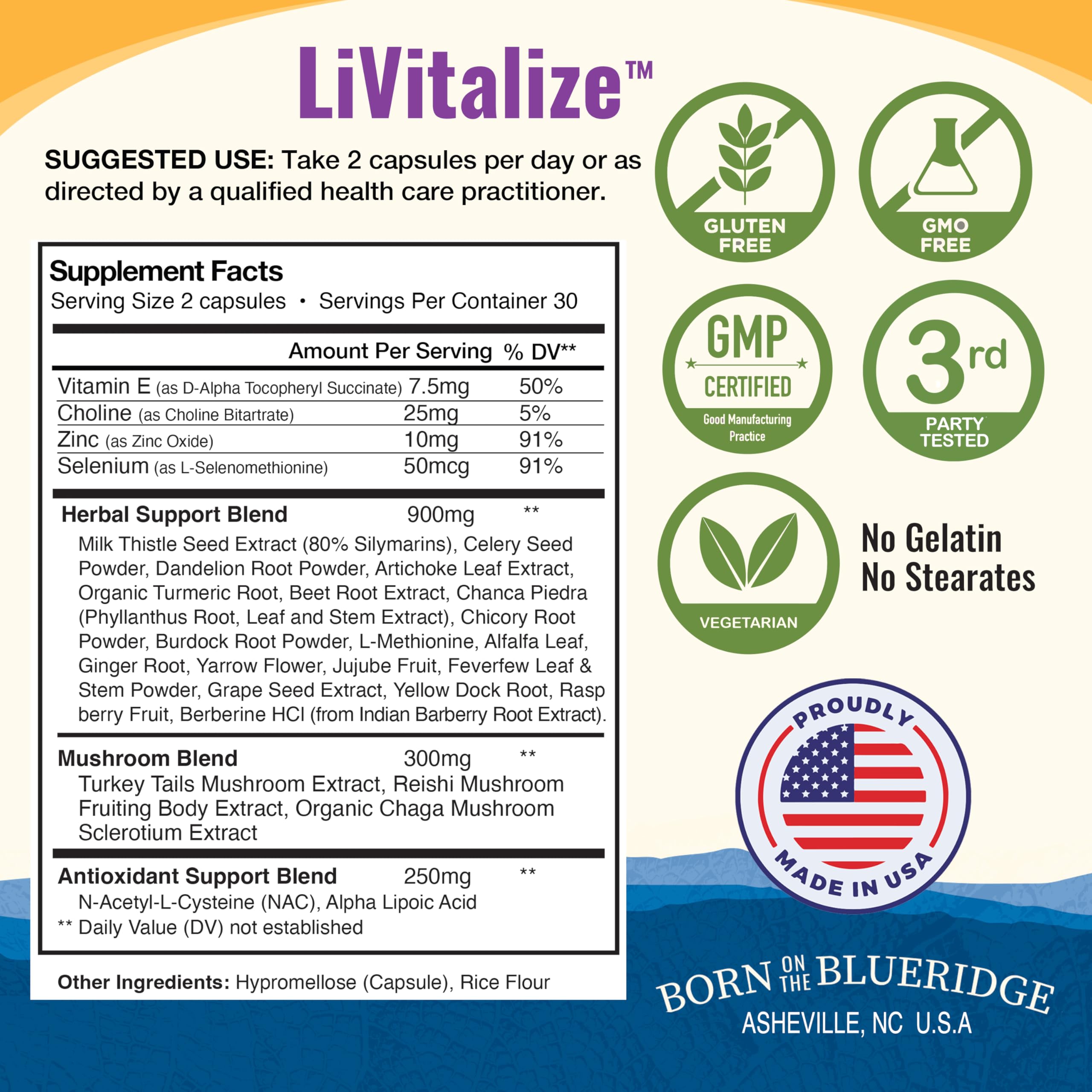 comprehensive liver support formula