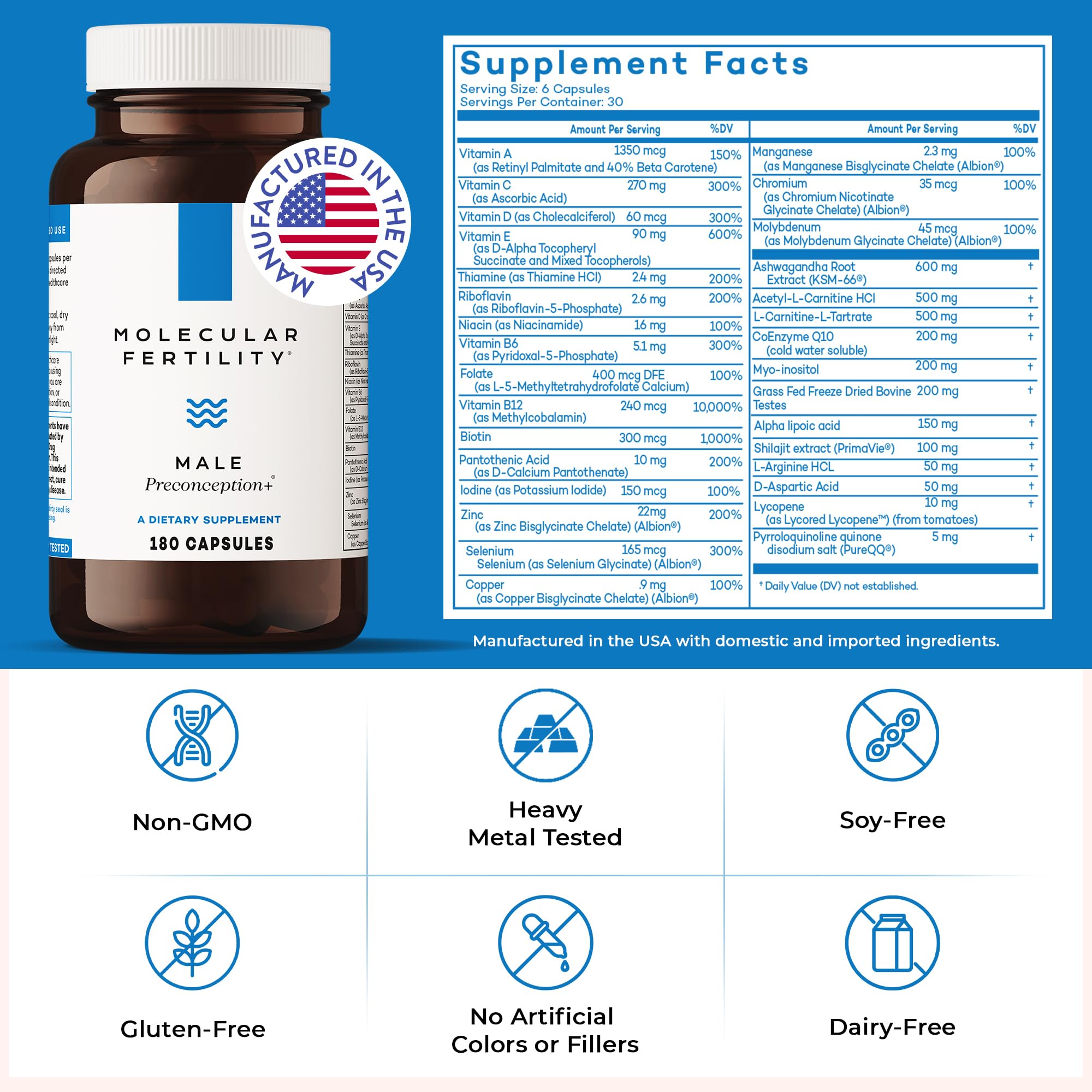 comprehensive male health supplements