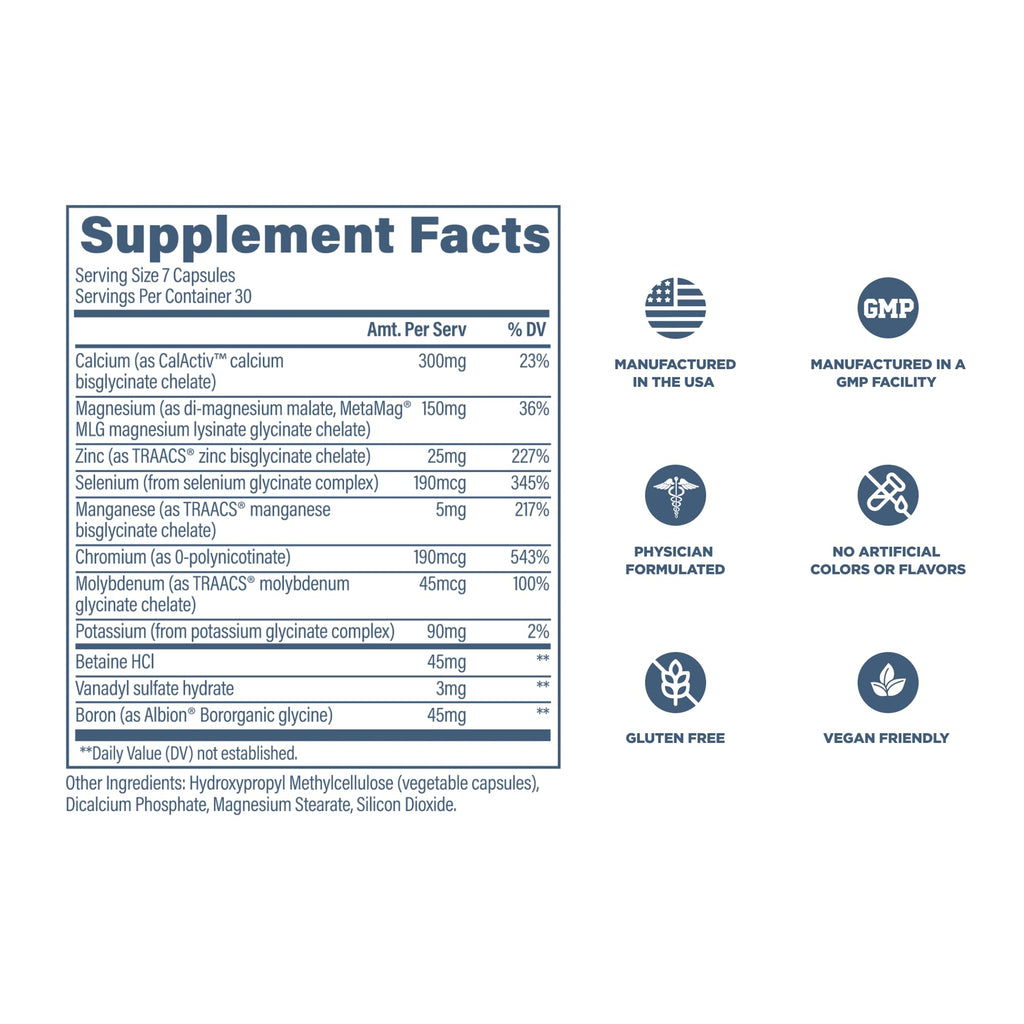 comprehensive mineral blend for wellness