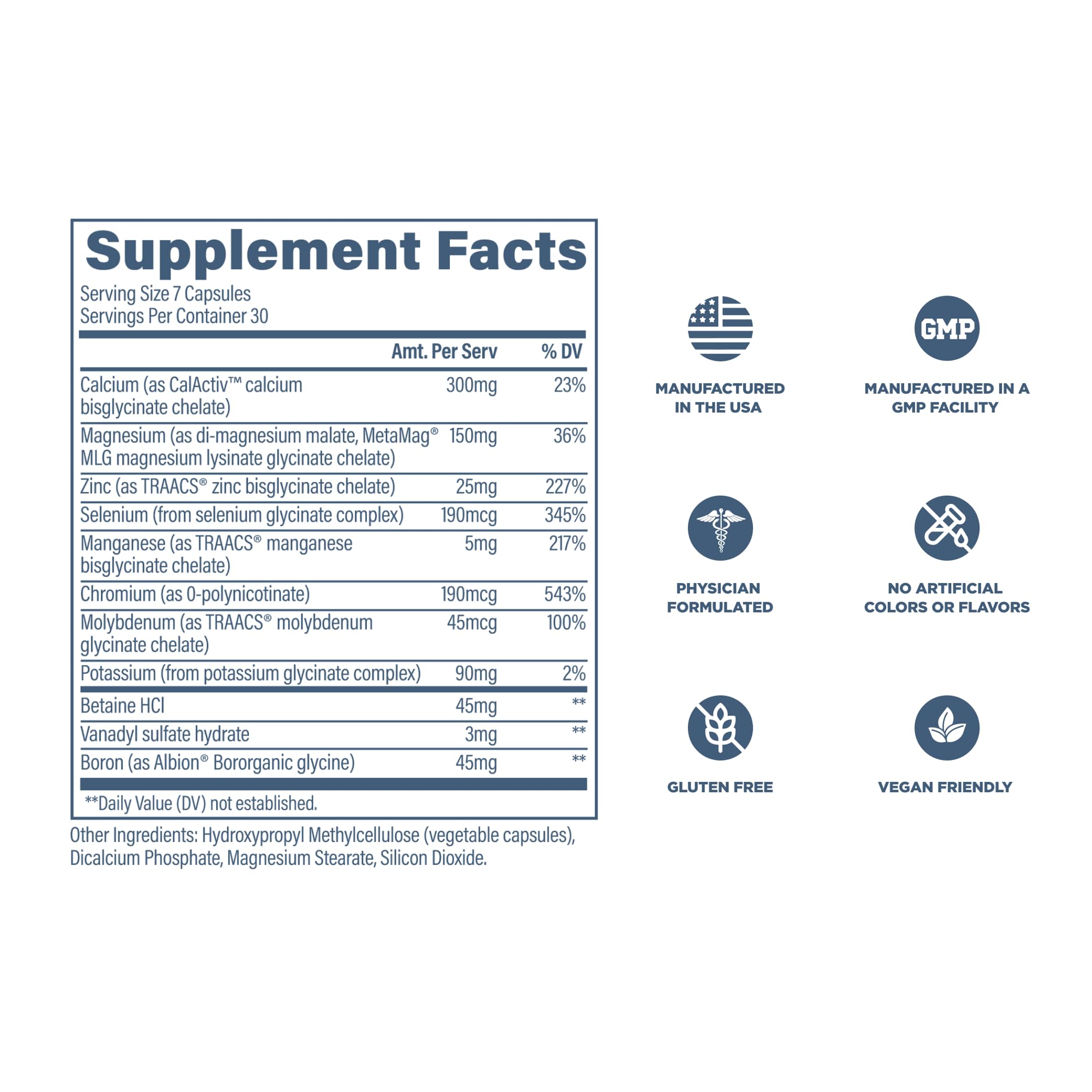 comprehensive mineral blend for wellness